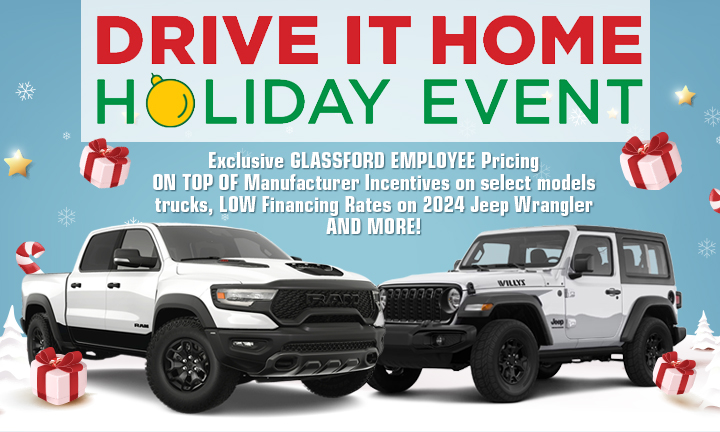 New Vehicle Specials @ Glassford Motors Limited Ingersoll Chrysler, Jeep
